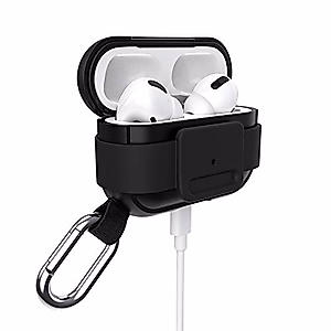 Speck Products Presidio Clickflip Apple Airpods PRO 1st Generation Case, Black