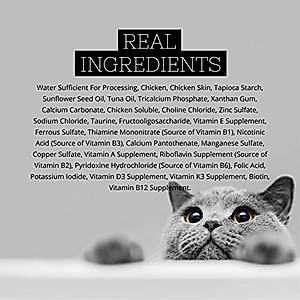 Fussie Cat Super Premium Chicken Formula in Gravy Grain-Free Wet Cat Food 2.82oz, case of 24