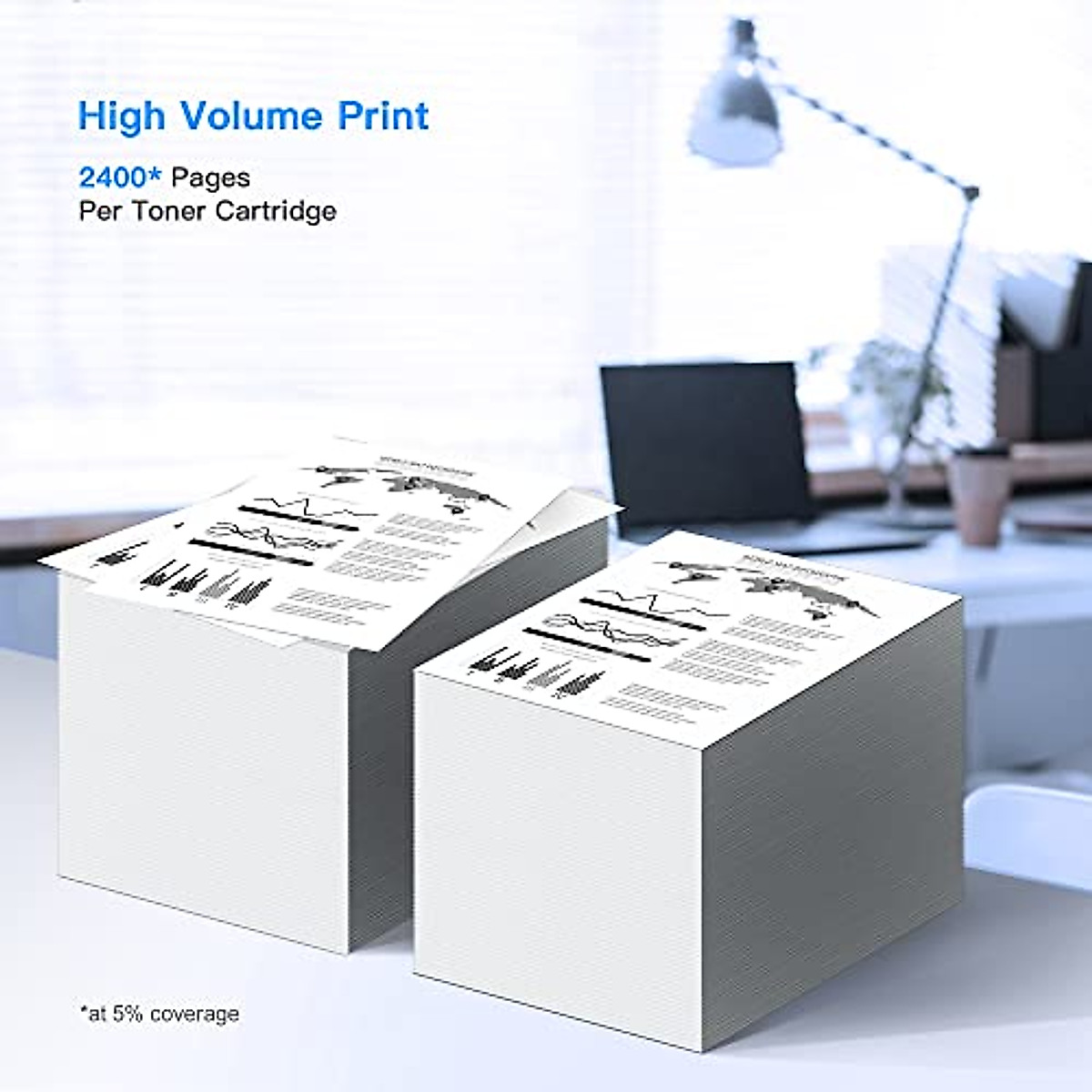 LxTekPurify Compatible Toner Cartridge Replacement for Canon 137 CRG137 9435B001AA to use with ImageClass D570 LBP151dw MF216n MF236n MF232W MF227dw MF229dw MF244dw MF247dw MF249dw (2 Black)