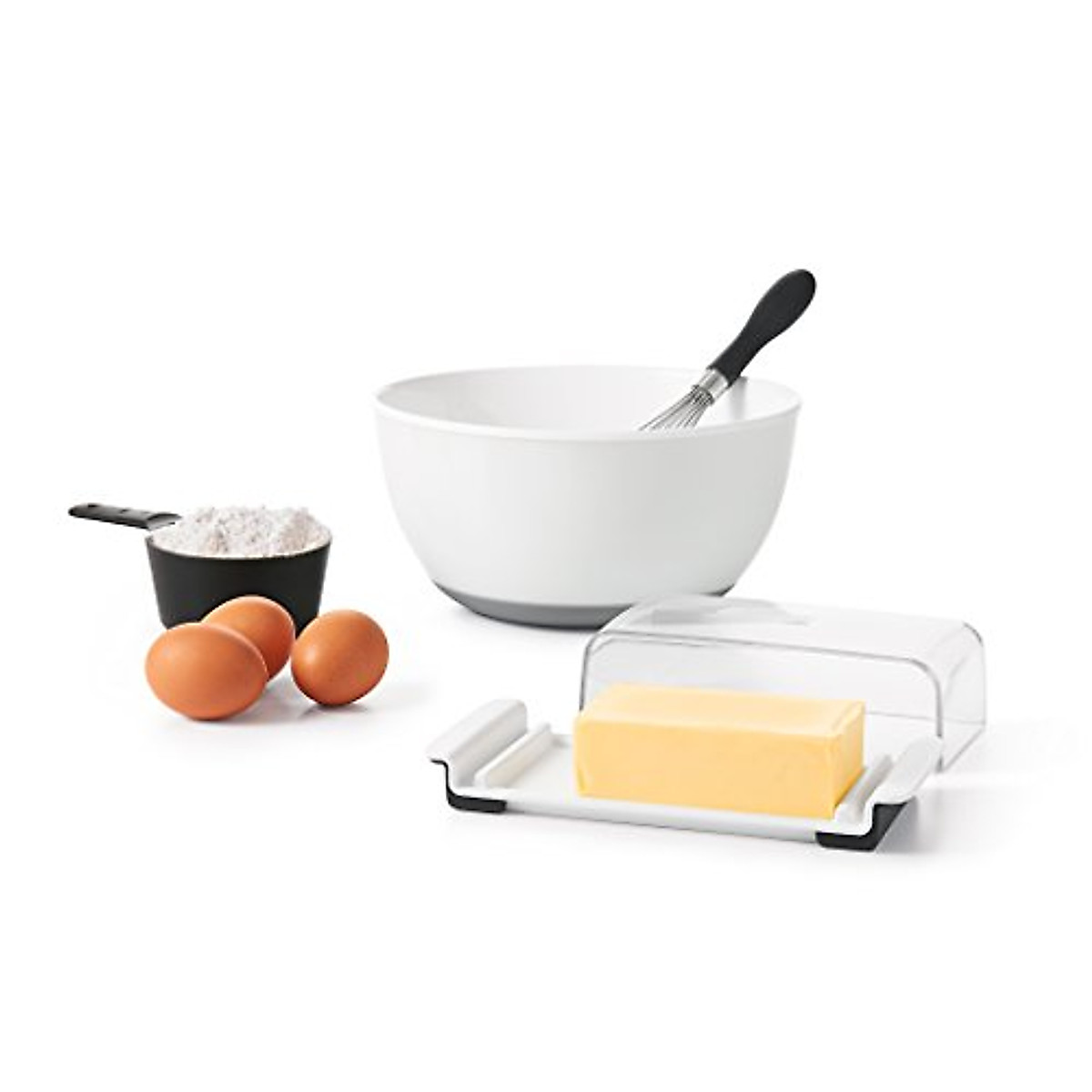 OXO Good Grips Wide Butter & Cream Cheese Dish, White