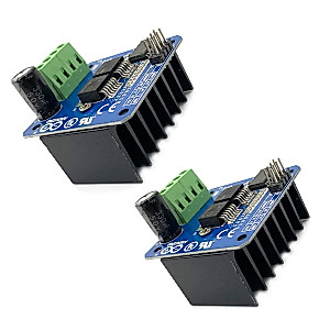 Kiro&Seeu 2PCS Double BTS7960B DC 43A Stepper Motor Driver Module H-Bridge PWM Driving Board for Arduino Smart Car