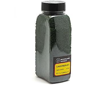 Woodland Scenics Dark Green Underbrush Clump-Foliage (32 oz. Shaker)