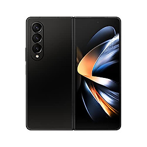 SAMSUNG Galaxy Z Fold 4 Cell Phone, Factory Unlocked Android Smartphone, 256GB, Flex Mode, Hands Free Video, Multi Window View, Foldable Display, S Pen Compatible, US Version, Phantom Black (Renewed)