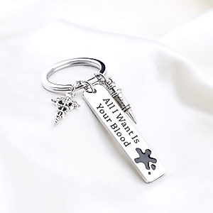 PLITI Phlebotomist Gift Phlebotomy Technician Gifts Nurse Graduation Gift Lab Tech Gift for Nurse Doctor All I Want Is Your Blood Funny Phlebotomist Gifts (Want Your Blood)