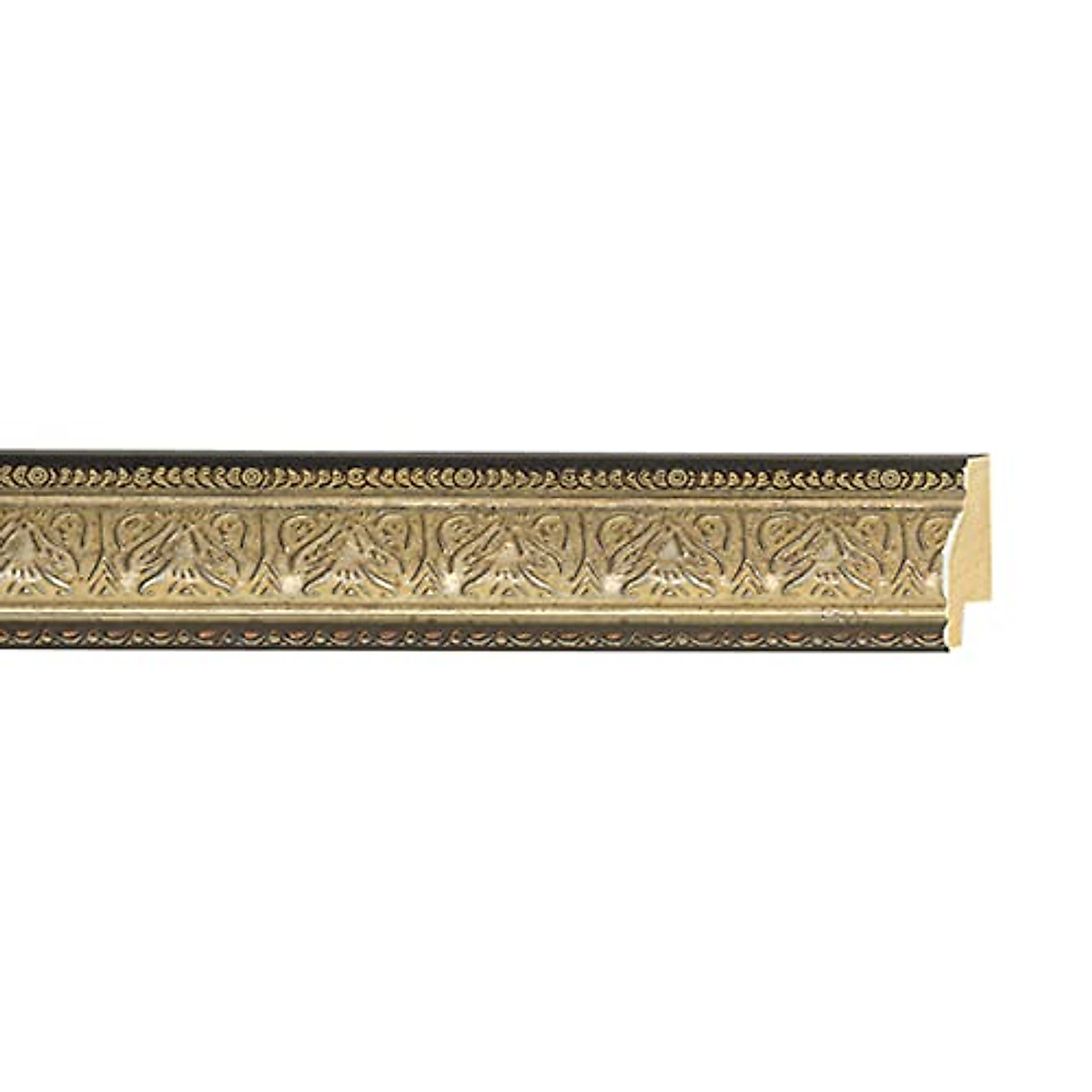 16x39 Frame Silver Real Wood Picture Frame Width 1.5 Inches | Interior Frame Depth 0.5 Inches | Palazzo Ornate Photo Frame Complete with UV Acrylic, Foam Board Backing & Hanging Hardware