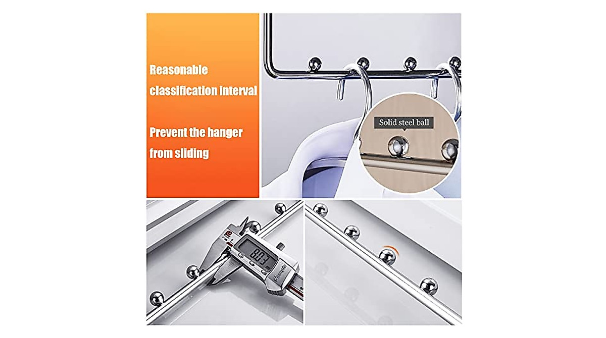 Heavy Duty Closet Pull Out Rod for Efficient Storage