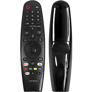 Magic Remote Control for LG Remote,AKB75855501,MR20GA Remote Control for LG UHD OLED QNED NanoCell 4K 8K with Netflix and Prime Video Hot Keys, [NO Voice Function No Pointer Function]
