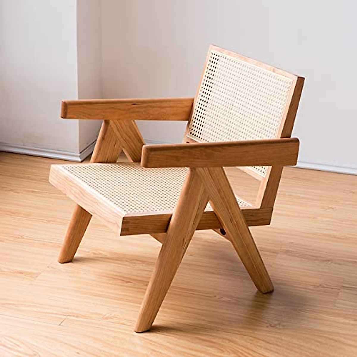 14" Width Cane Webbing 3.3Feet, Natural Rattan Webbing for Caning Projects, Woven Open Mesh Cane for Furniture, Chair, Cabinet, Ceiling