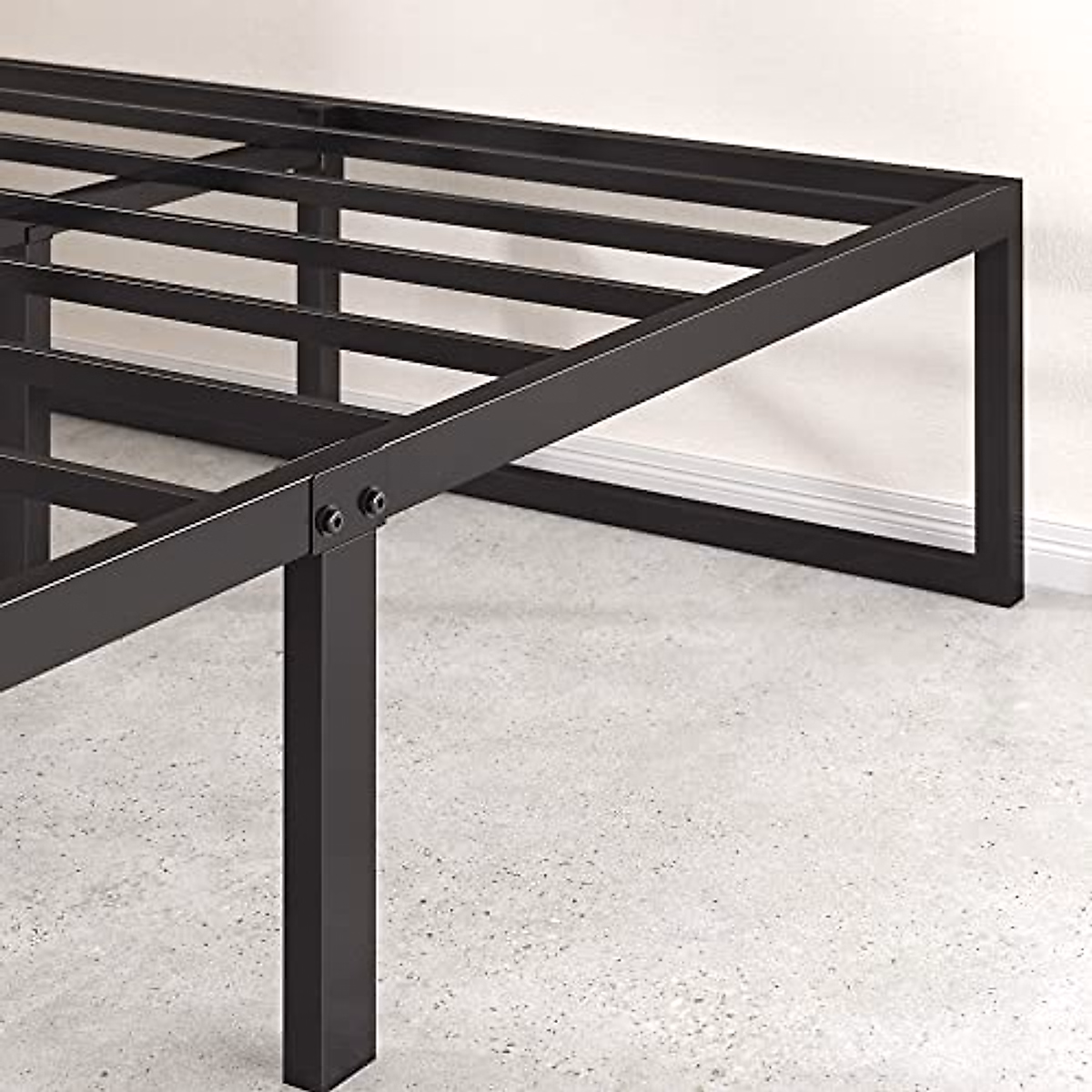 ZINUS Lorelai 14 Inch Metal Platform Bed Frame / Mattress Foundation with Steel Slat Support / No Box Spring Needed / Easy Assembly, Full