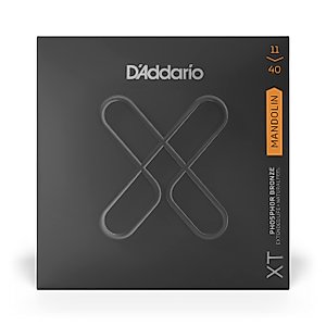 D'Addario Mandolin Strings - Coated Mandolin Strings - XT Phosphor Bronze - For 8 String Mandolin - Extended String Life with Natural Tone & Feel - XTM1140 - Medium, 11-40