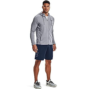 Under Armour mens Tech Graphic Shorts , Academy Blue (409)/Steel , X-Large Tall