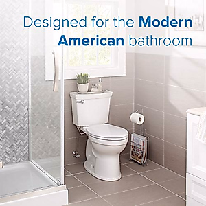 Brondell LS60-RW LumaWarm Heated Toilet Seat with Night Light, Three Temperature Settings, Gentle Close Lid, Easy Installation, Built-In Controls, Round, White