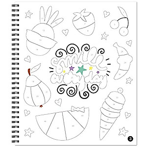 Brain Games - Sticker by Number: Smile Every Day