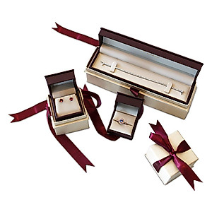 TriJewels Princess Cut (6.00 mm) Red Garnet 1 1/3 ct Double Bail Womens Solitaire Pendant Necklace 16 Inches Chain 14K Yellow Gold