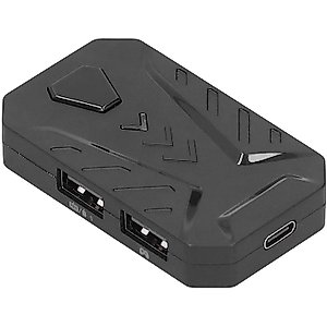 Wedorat Game Console Keyboard and Mouse Adapter, Game Controllers Keyboard and Mouse Converter OTG Adapter, Programmable Zero Delay Keyboard Adapter for PS3/PS4/PS5/Xbox360/Xbox ONE