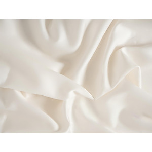 Treasure Kart- 1000 Thread Count Luxury Queen Size Sheets, 4 Piece Set (1 Flat Sheet, 1 Fitted Sheet & 2 Pillow Covers), 100% Egyptian Cotton, 18" Deep Pocket (Queen (U.S. Standard), Ivory)