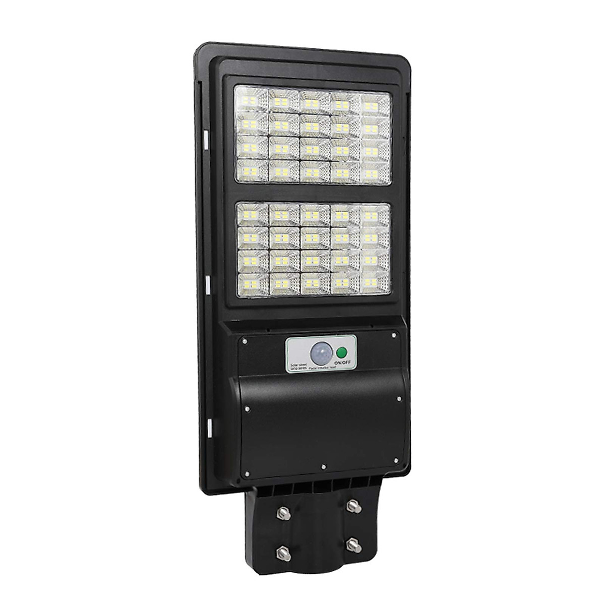 MA STRAP Street Light 120W Solar Panel Street Light Outdoor Dusk to Dawn LED Solar Powered Street Lamp Security Led Flood Light with Remote Control Waterproof Radar Sensor for Yard, Road,Garden,Park