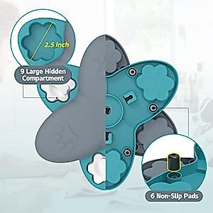 Dog Puzzle Toys - Interactive Dog Toys Provides IQ Training & Mental Enrichment, Rotatable Dog Treat Dispenser for Puppy, Medium Dogs and Large Dogs