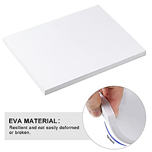 Insect Display Case Box Collection Box with Clear Top, EVA Foam Pinning Board and 100 Pieces Pins Insect Shadow Box Kit Entomology Supplies for Collecting Butterfly Specimen (Black)