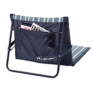 Lightspeed Outdoors Beach Loungers, Portable Chair, Mud Stripes, 2-Pack