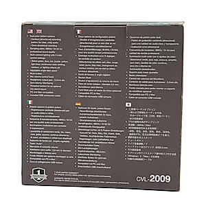 Cyber Acoustics Premium USB Microphone with Dual Recording Patterns - 24-bit Recording Perfect for Podcasting and Vlogging - Compatible with PC and Mac (CVL-2009)