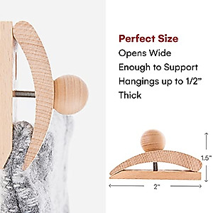 Classy Clamps Wooden Quilt Wall Hangers Gift Bundles