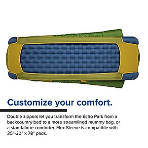 Big Agnes Echo Park (FireLine Max) Sleeping Bag, 20 Degree