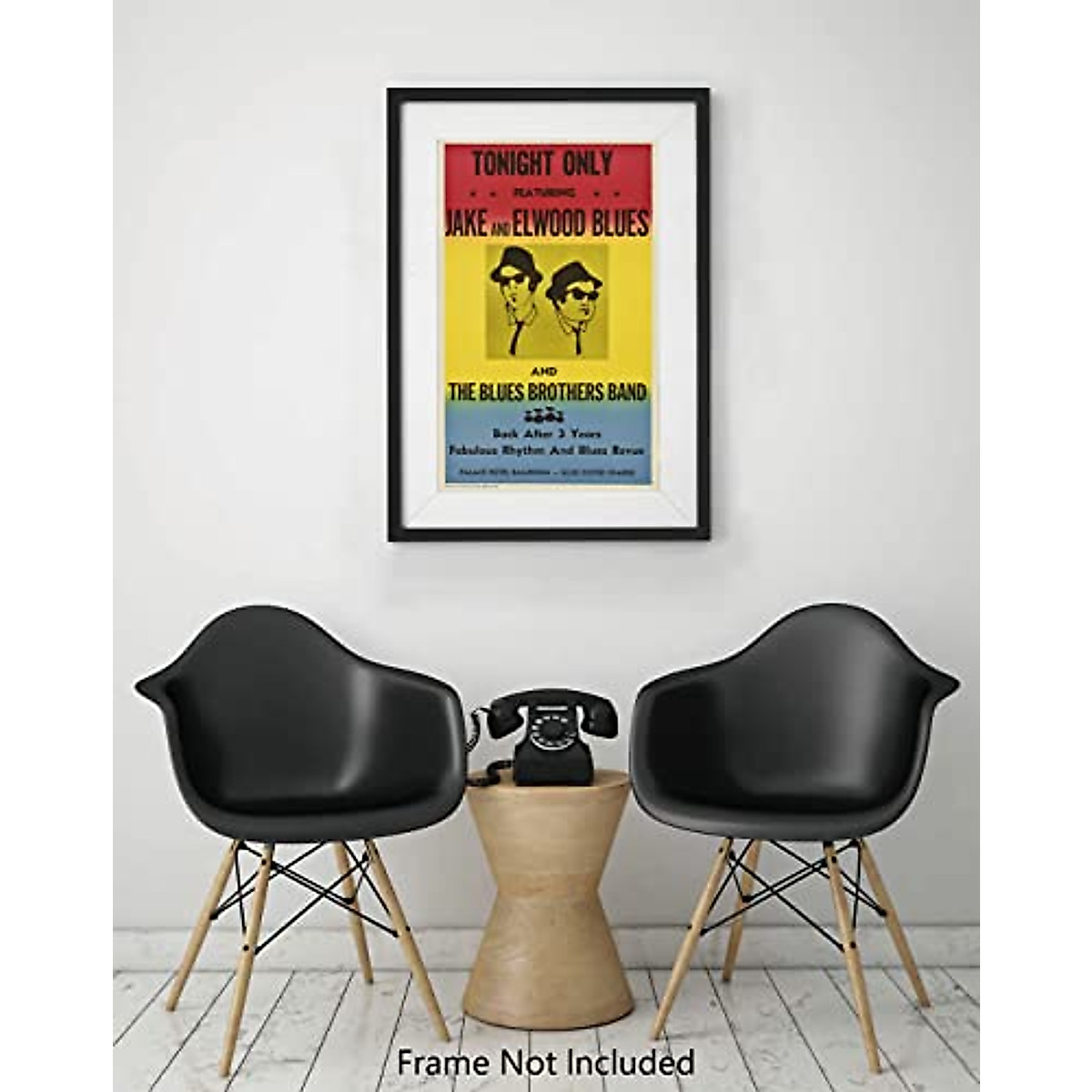 XIHOO The Blues Brothers in Concert Poster Frameless Gift 12"x 18" (30cm x 46cm)