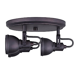CANARM ICW622A03ORB10 LTD Polo 3 Light Ceiling/Wall, Oil Rubbed Bronze with Adjustable Heads