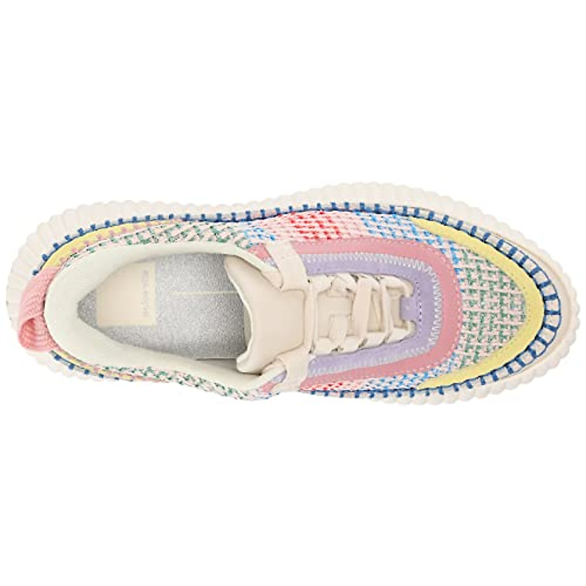 Dolce Vita Women's DOLEN Sneaker, FUNFETTI Knit, 6