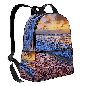 BAFAFA Ocean Dreamy Printed Travel Backpack Business Work Bag Computer Bag Outdoor Sports Rucksack