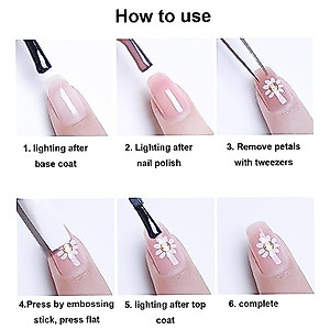 Halloween Nail Art Stickers Decals 6 Sheets Halloween Theme 3D Nail Stickers Halloween Nail Art Supplies Pumpkin Ghost Puppet Dolls Bats Terror Castle Witches Design Stickers for Women Kids