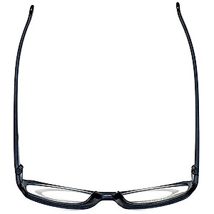 Calabria 8034 Designer Reading Glasses +1.50 Black Women Spring Hinged One Power Readers Distortion Free Lightweight Durable