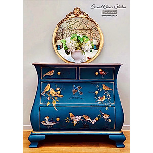 Redesign With Prima Decor Transfers® Postal Birds Total Sheet Size 24"x35",Cut Into 3 Sheets 655350647551