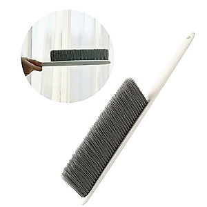 OHPHCALL Hair Brush Brush Carpet Cleaner Brush Carpet Broom Quilt Bedroom Dusting Brush Car Cleaning Brush Hair Broom Brush Whisk Broom for Car Forest Wind Bed Brush Comforter White
