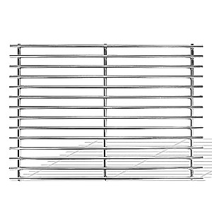 Uniflasy 17 Inches Stainless Steel Cooking Grid Grates Replacement for Charbroil 463250509, 463250510, Thermos 461262409, Grill Master 720-0737, 720-0670E, Vermont Castings, Great Outdoors Gas Grills