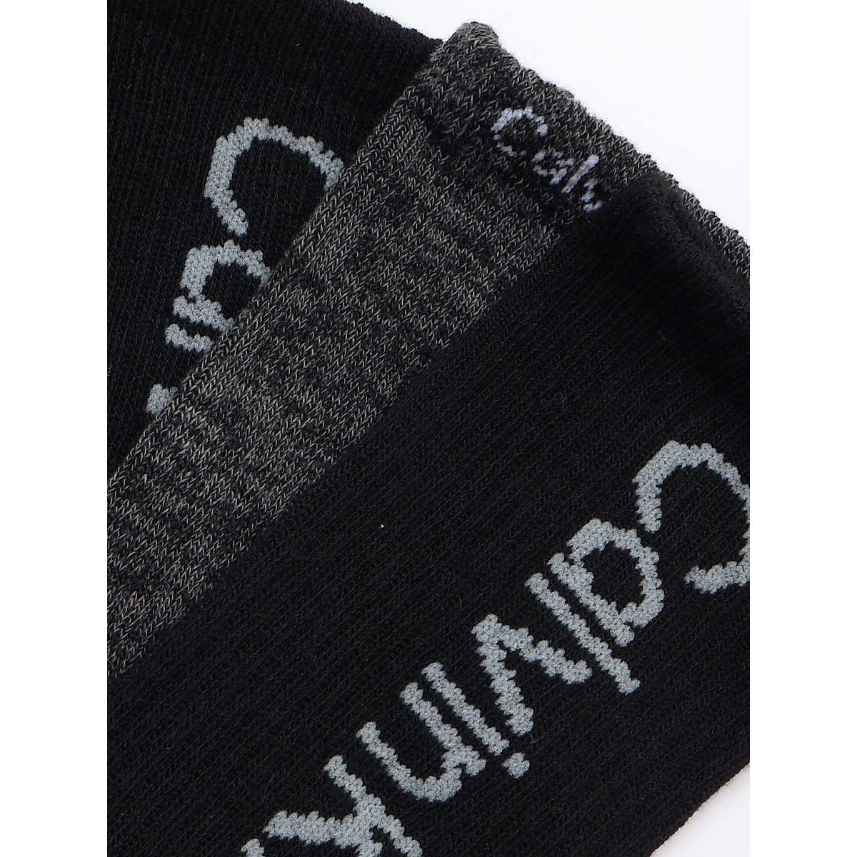 Calvin Klein Men’s Crew Socks - 6 Pack Performance Cushion Comfort Crew Socks - Breathable Athletic Socks for Men (7-12), Size 7-12, Black Logo
