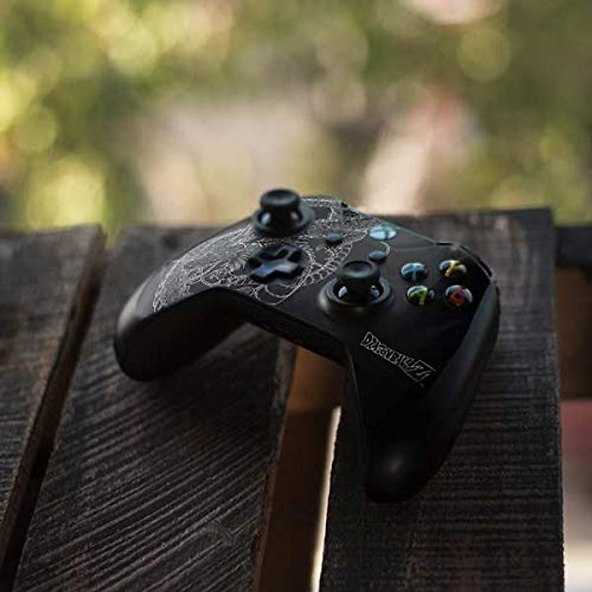 Skinit Decal Gaming Skin Compatible with Xbox One Elite Controller - Officially Licensed Dragon Ball Z Negative Shenron Design