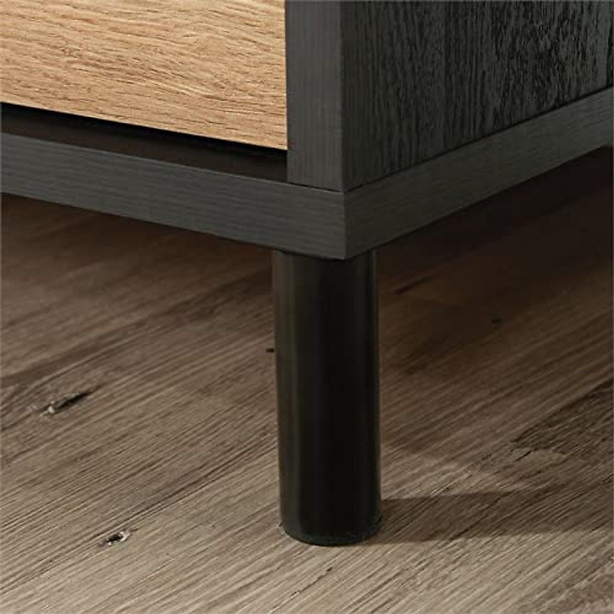 Sauder Acadia Way Modern 6-Drawer Dresser in Raven Oak, Raven Oak Finish