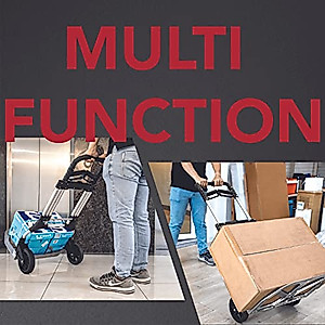 Olympia Tools 440 Lb Folding Hand Truck and Dolly with Telescoping Handle for Moving