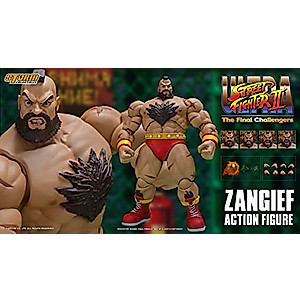 Storm Collectibles - Ultimate Street Fighter II: The Final Challenger - Zangief, Action Figure, STM87180 Red