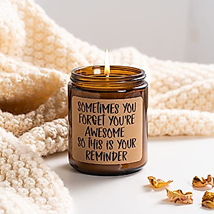 Thank You Gifts for Women - Stress Relief Gift Ideas for Friends, Coworkers, Boss, Employee, Mom, Mentor - Relaxing, Inspirational, Thoughtful, Birthday, Friendship, Scented Candles for Her