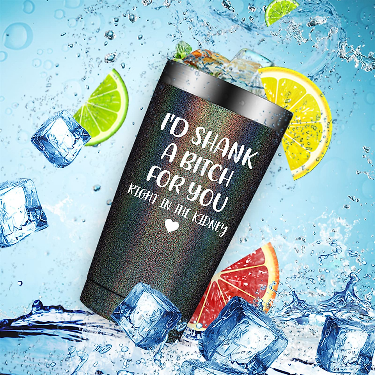 BIRGILT Best Friend Birthday Gifts for Women - Funny Christmas Friendship Gifts for Coworker, Sister, Bestie - 20oz Tumbler Cup