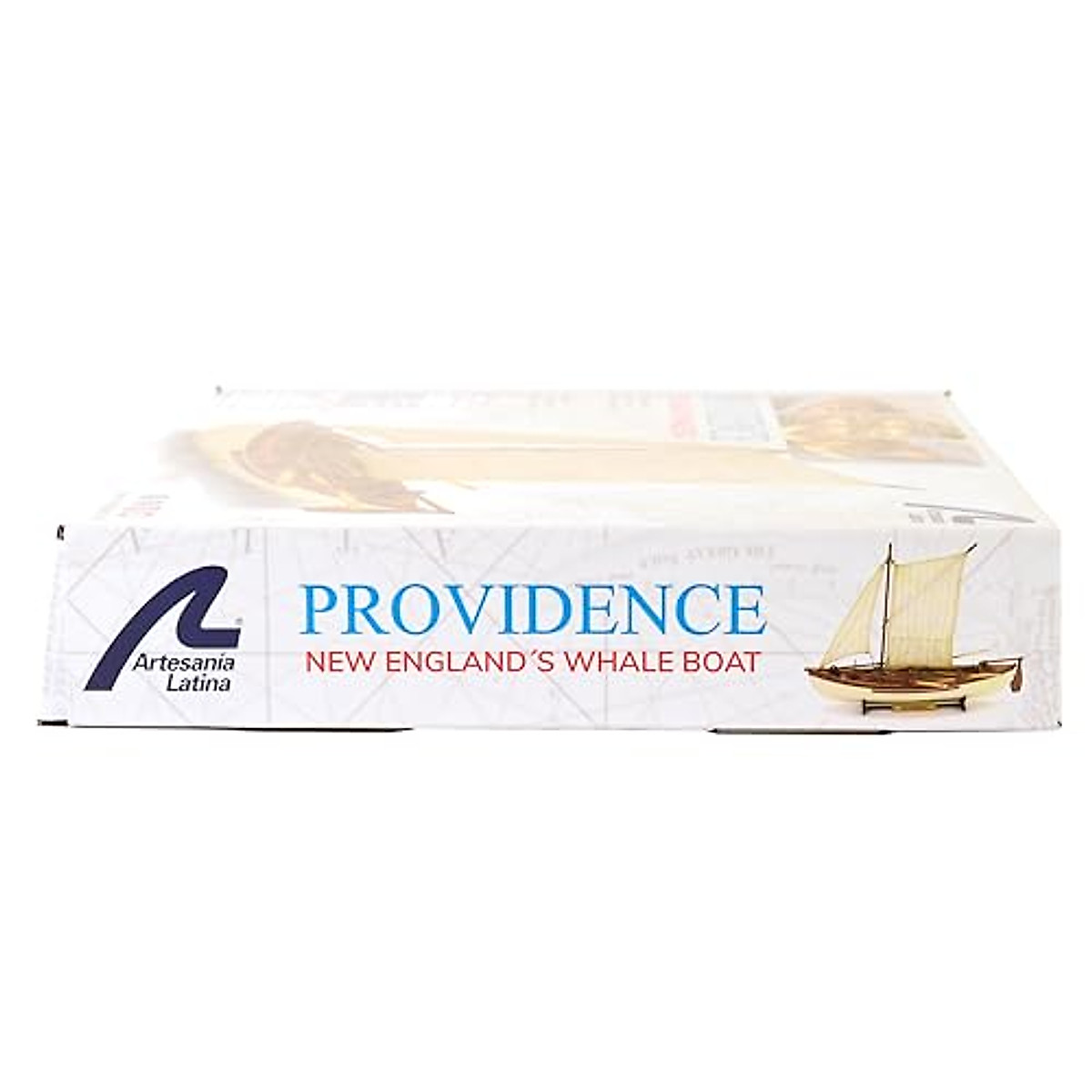 Artesanía Latina – Wooden Ship Model Kit – New England Whaling Ship, Providence – Model 19018, 1:25 Scale – Models to Assemble – Initiation Level