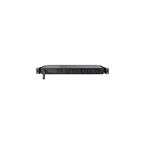 APC Rack Mount PDU, Basic 200V-240V/50A Three-Phase PDU, (6) Outlets, 1U Horizontal Rackmount (AP7516)