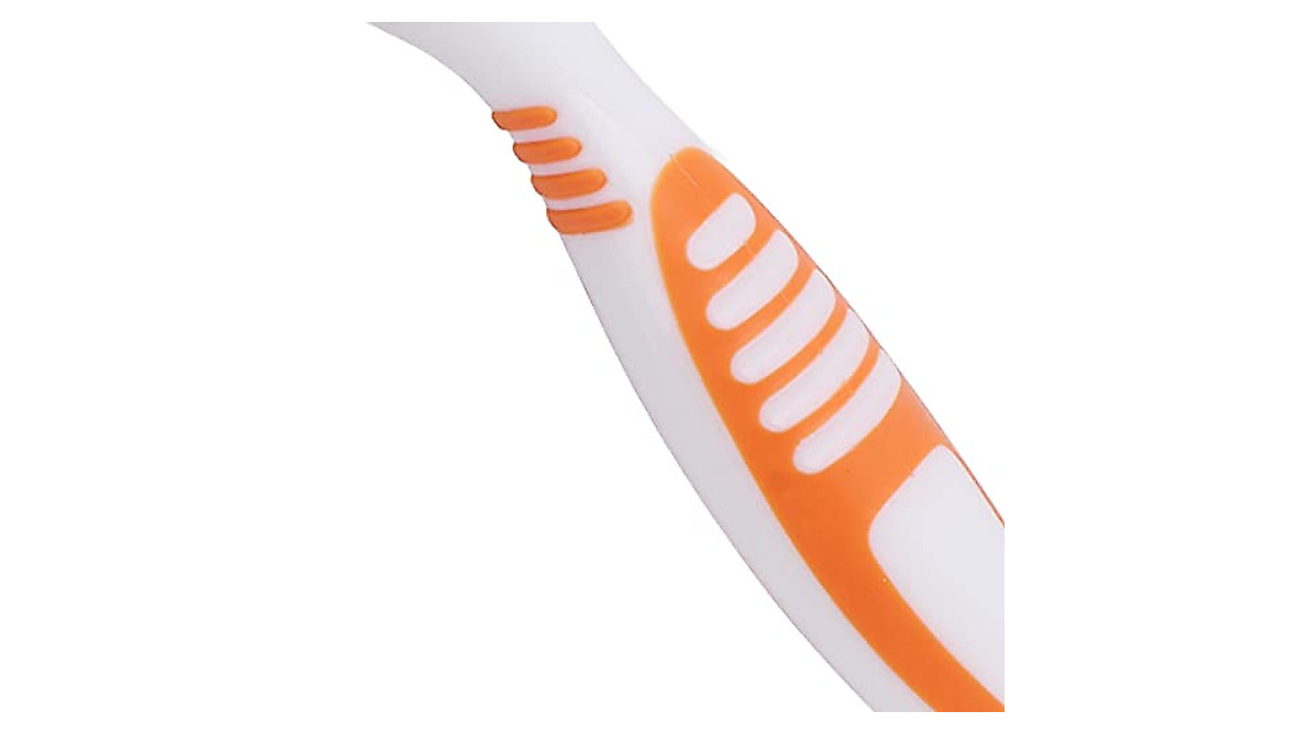 ANGGREK Denture Toothbrush - Safe Dual Head Cleaning Tool