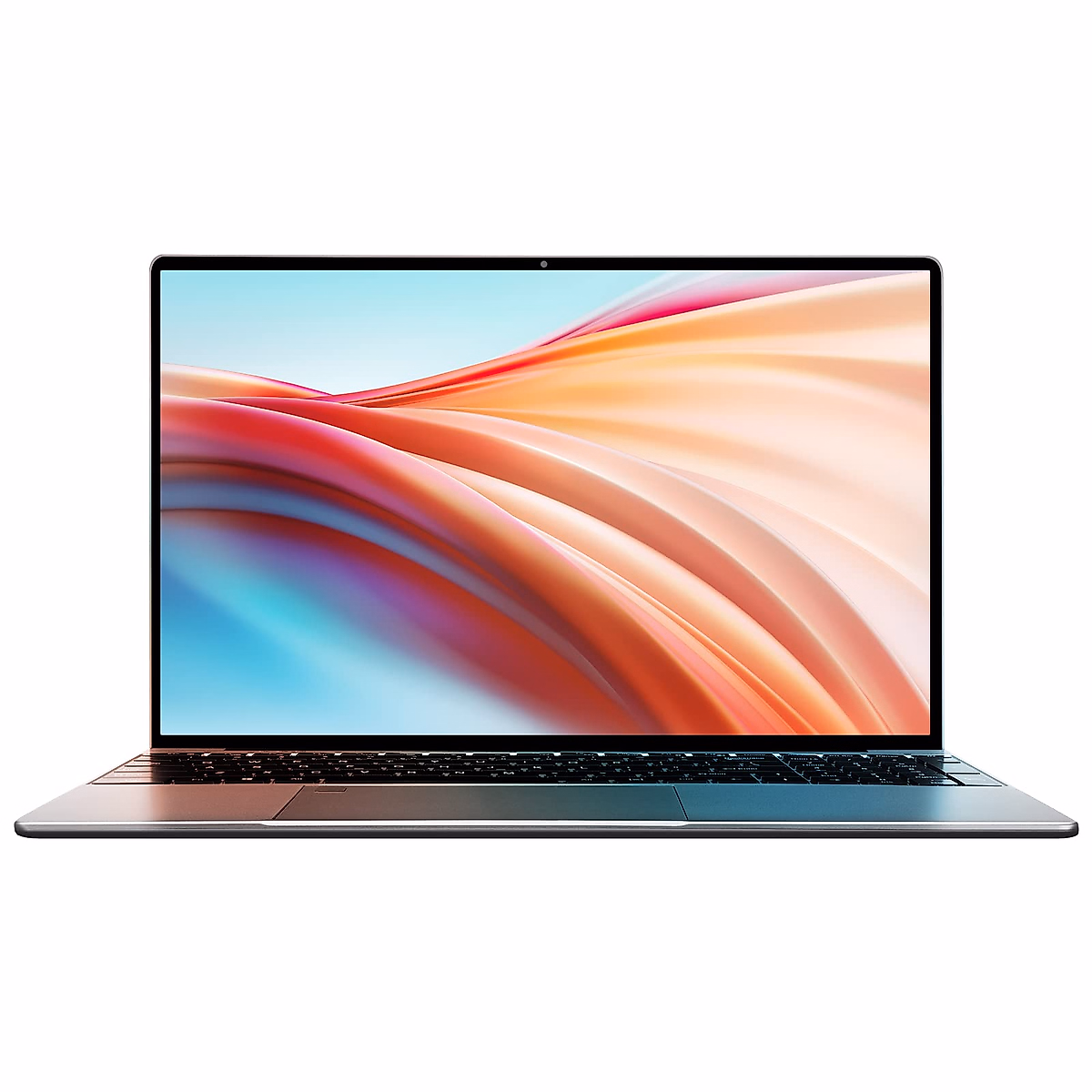 VGKE B15 Windows 10 Laptop, 15.6 inches Full HD 1920*1080 IPS 100% sRGB Display, Intel J4125 Quad-Core, 12GB LPDDR4, 256GB SSD, Expandable 1TB, 4K, WiFi, BT4.0 (Silver)