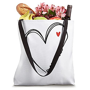 Cute Mommaw With Heart Girl Women Girls Mom Mothers Day Tote Bag