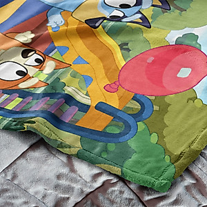 Northwest Bluey Silk Touch Throw Blanket, 50" x 60", Balloon Girls