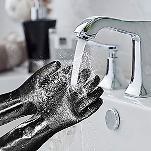 BBQ Gloves, 1 Pair, 1292℉ Heat Resistant Grilling Oven Gloves, Fire & Oil Resistant Waterproof Kitchen Mitts Potholders for Cooking, Grill, Barbecue, Frying, Baking, 14 Inch